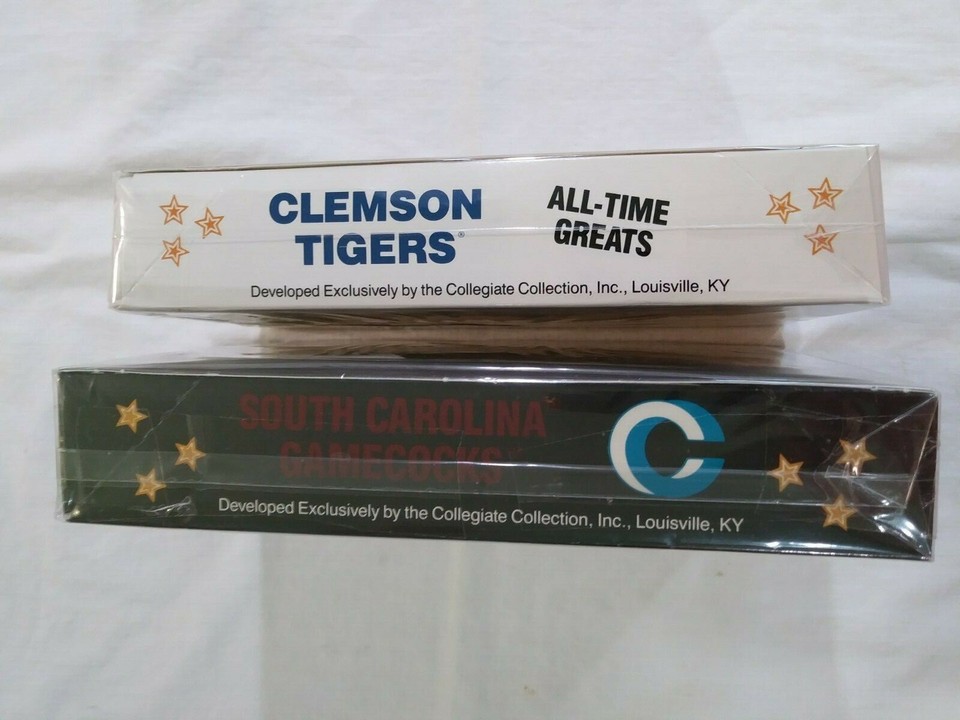 2 Collegiate Collection 1st Edition Sealed Boxes Cards SOUTH CAROLINA ...