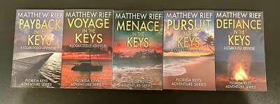 Matthew Rief 5 Book Lot (A Logan Dodge Adventure, Florida Keys ...