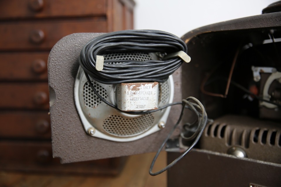 Bell Howell 16mm Filmosound 185 Projector Vintage B&H Tube Amp - Guitar ...