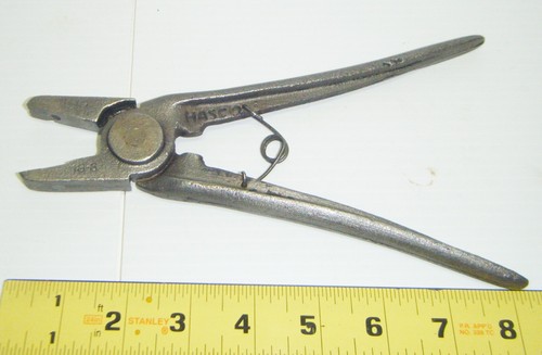 Vintage Hasco Cattle - Swine - Cow Ear Tagger Tool No. 18S | eBay