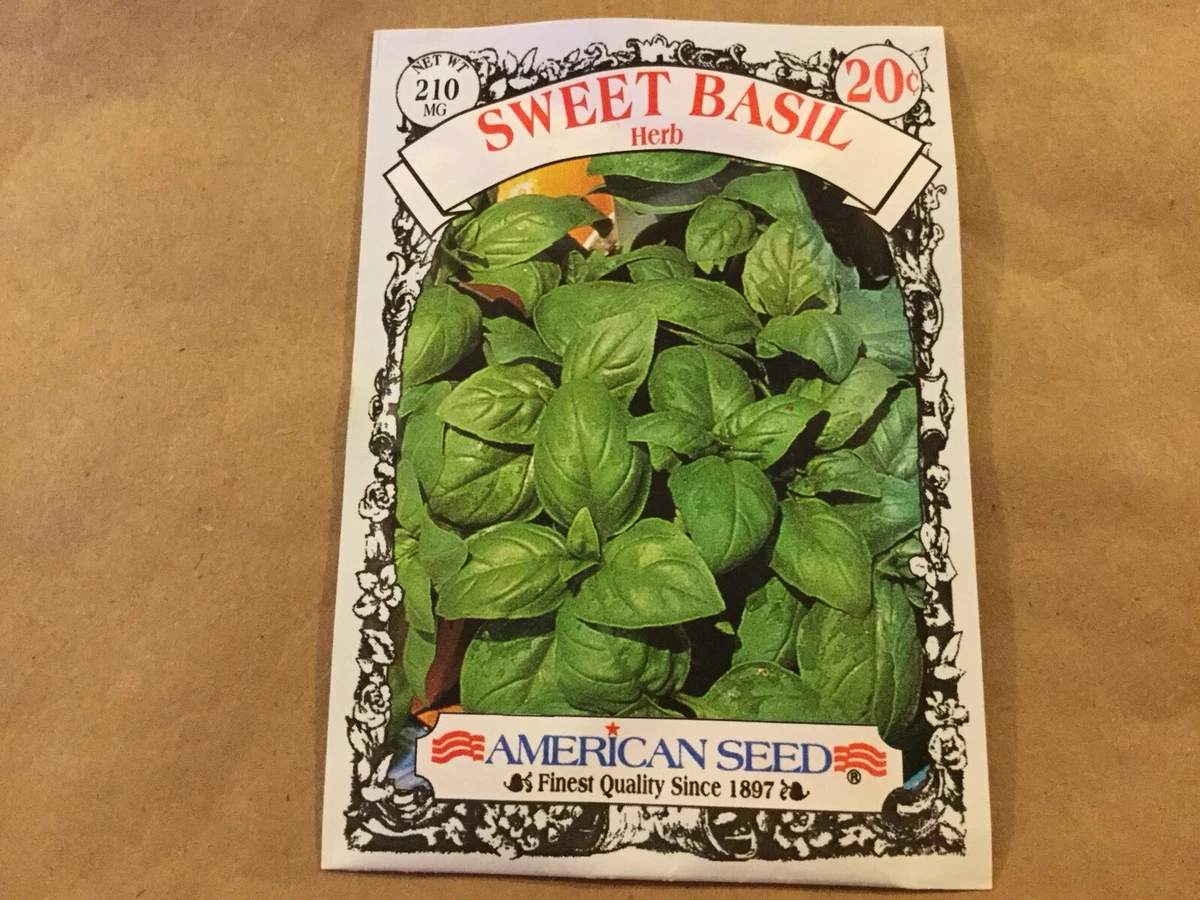 Vintage Herb Seed Packets