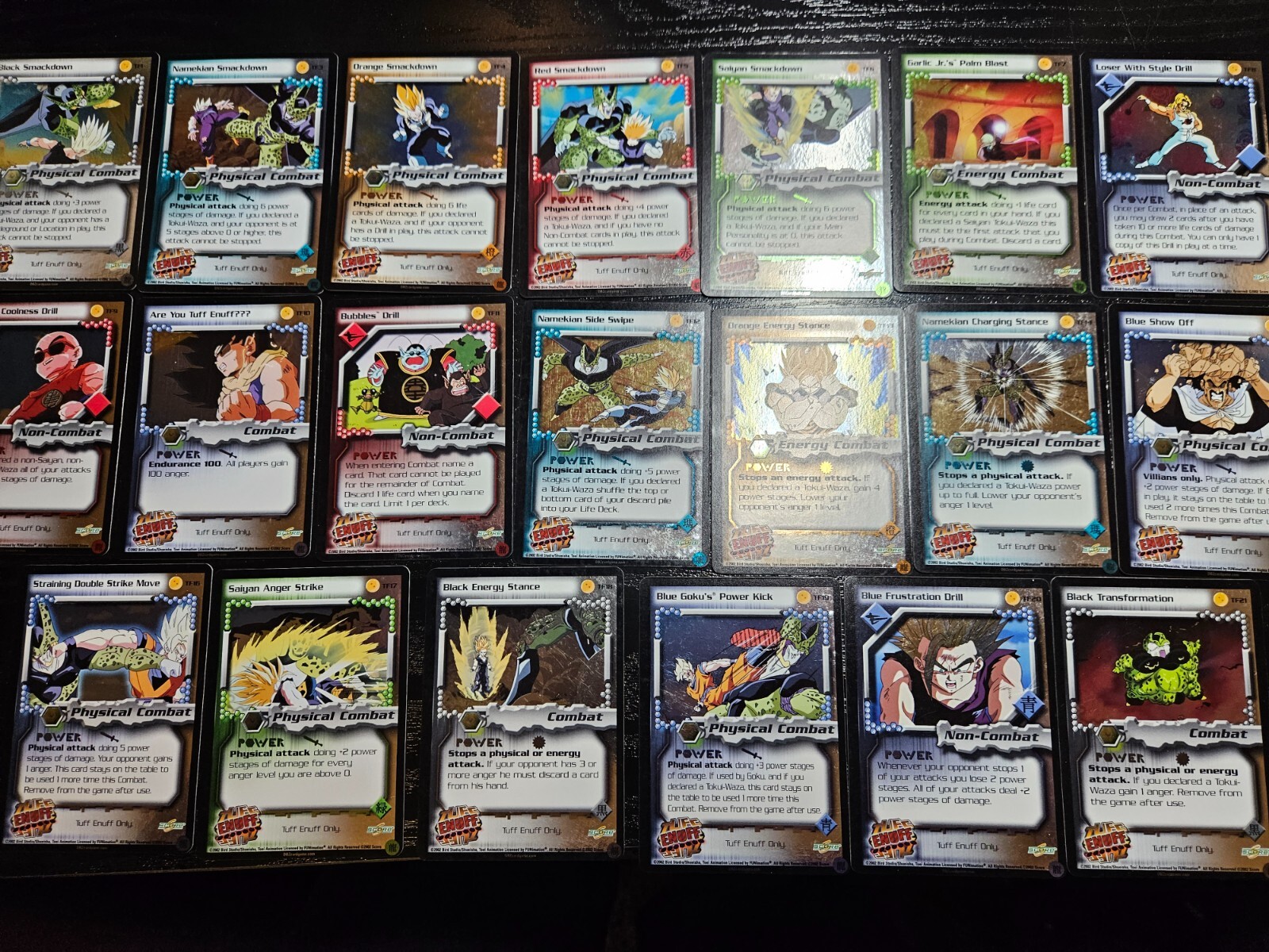 DBZ CCG 2002 Dragonball Z TCG Tuff Enuff Promo Limited Edition 20 of 22 ...