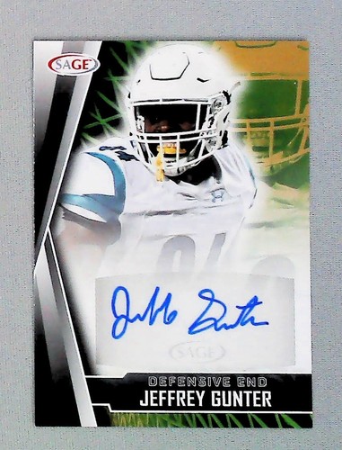 2022 Jeffrey Gunter Sage #A-JG AUTO | eBay