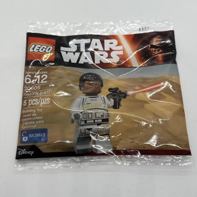 Lego Star Wars Set 30605 Fin FN-2187 Minifigure New in Sealed Poly Bag ...