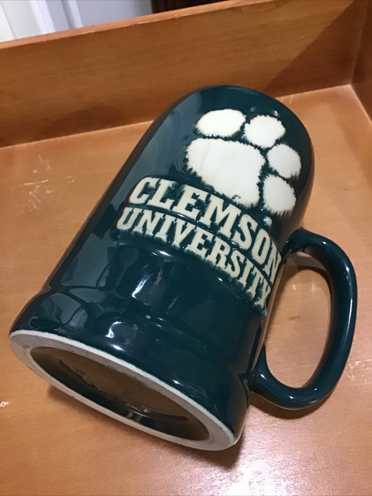 CLEMSON UNIVERSITY COFFEE MUG. JUMBO MUG. Art Deco Print Mug. B160 | eBay
