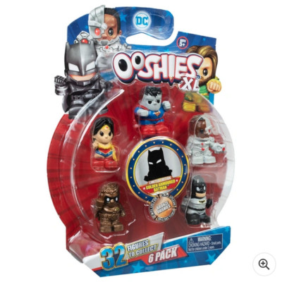 Ooshies DC XL 6 Pack 32 Figures To Collect | eBay Australia