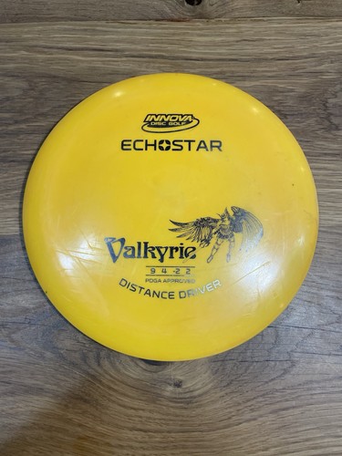 Innova Echo Star Valkyrie Used Distance Driver Yellow 175 Grams | eBay