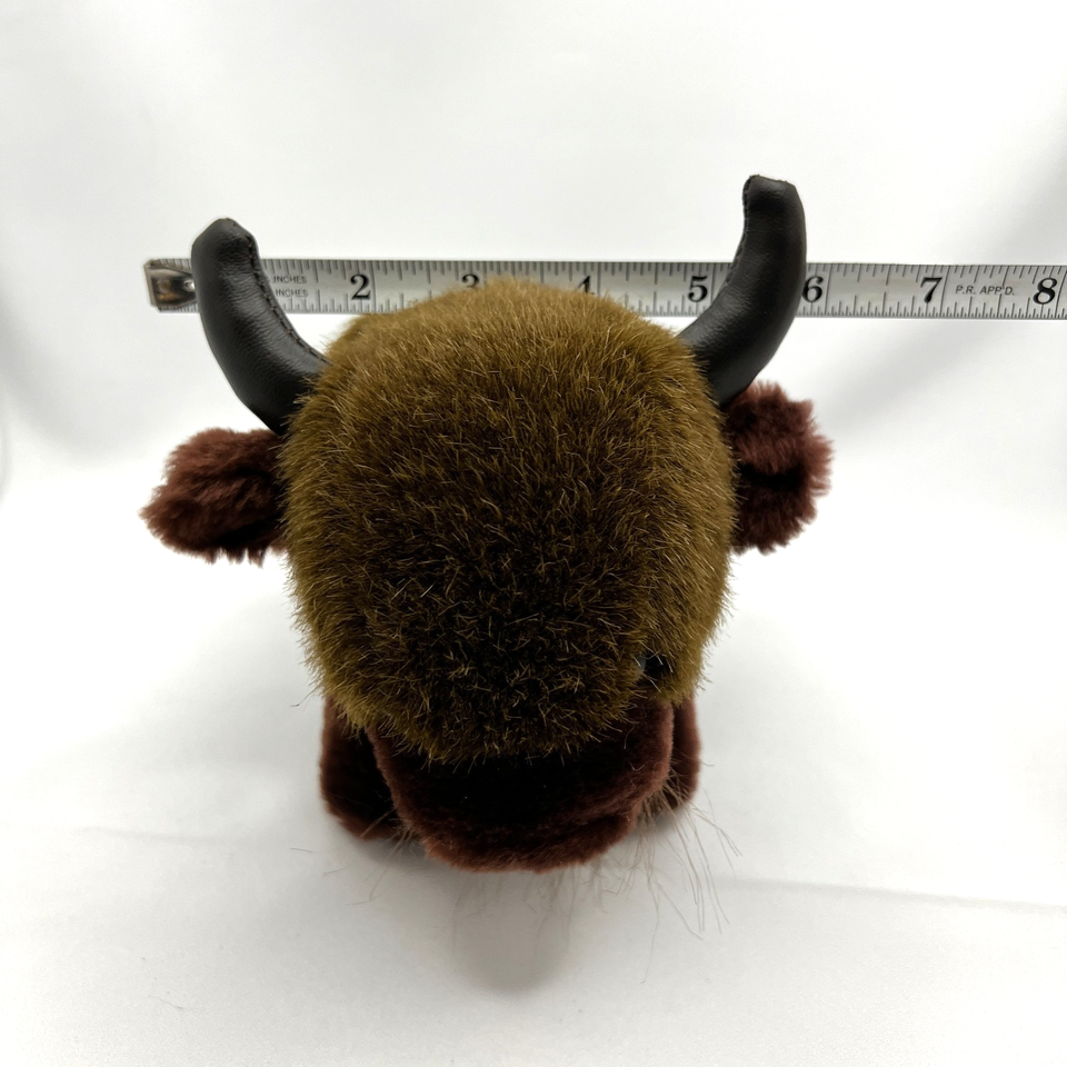 Bison Buffalo Bloom Brothers Plush Stuffed Animal Bearded 7" Tall Big ...