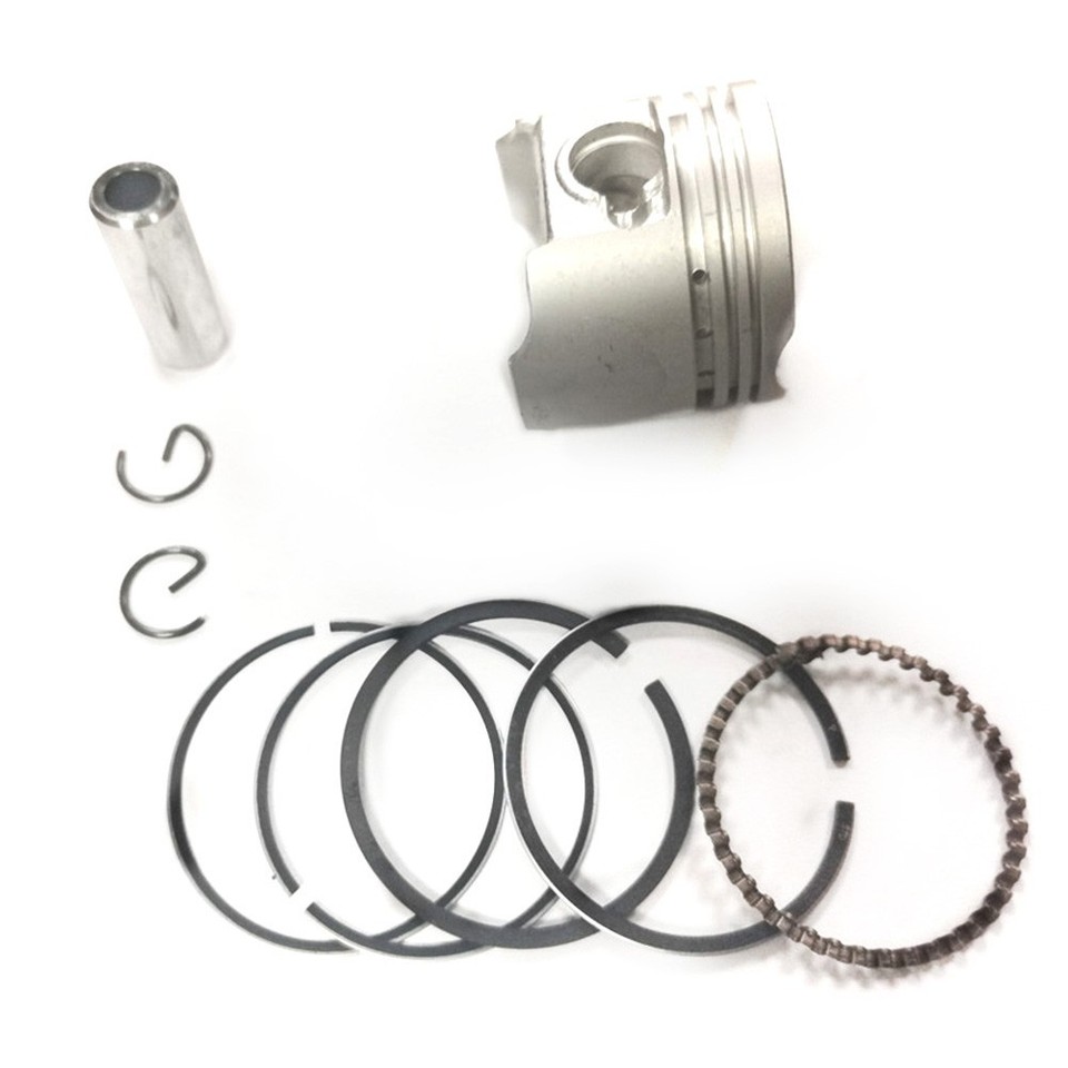 Piston Kit Replacement Trapezoidal Ring 3 Ring Slots Aluminum Piston ...