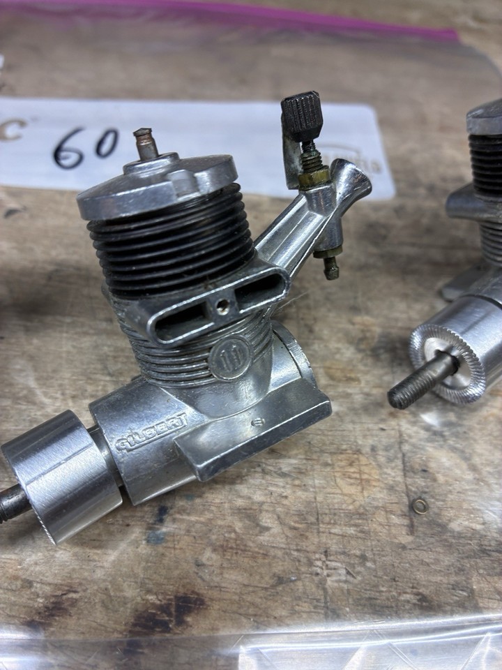 60. Lot Of NOS Gilbert 11 Free Flight Control Line Model Airplane ...