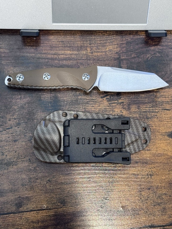 Microtech Fixed Blade + Kydex Sheath | eBay