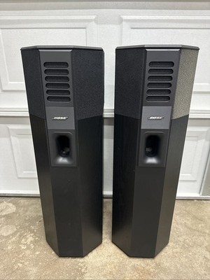 Bose 701 Direct Reflecting Tower Speaker Pair - Left and Right - Black ...