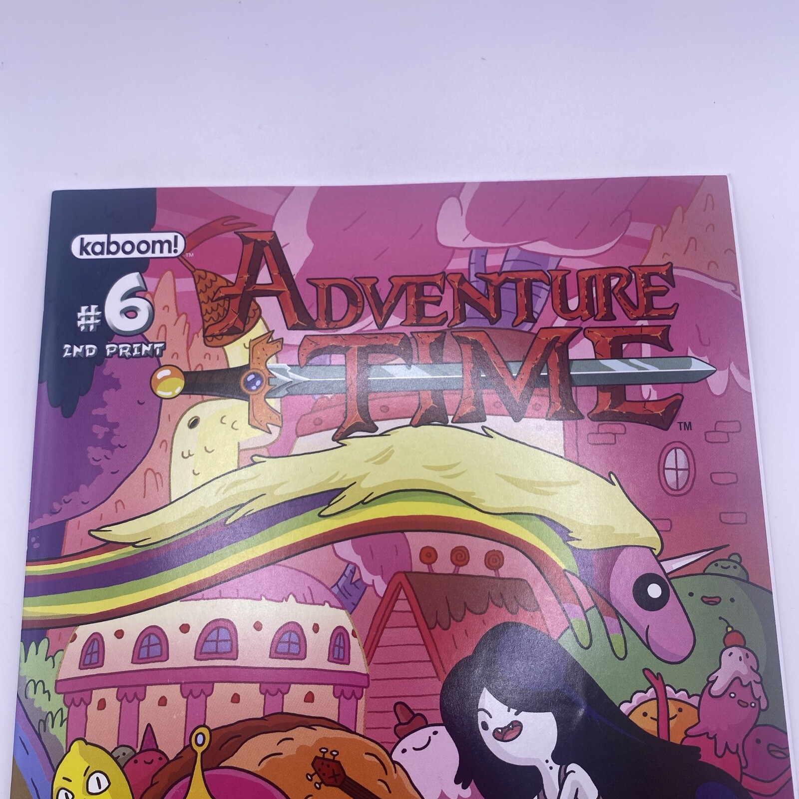 Adventure Time 2013 Kaboom Comic Book #6 2nd Print ( Cover BubbleGum/ marceline | eBay