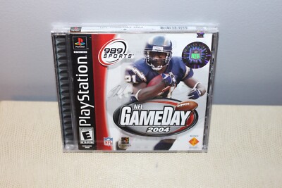 NFL GameDay 2004 PS1 New Factory Sealed - MINT 711719469025| eBay