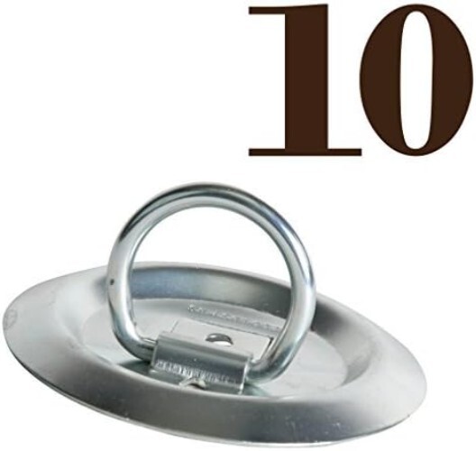 Alloy Steel Flush Mount Tie-Down D-Rings - Easy Installation, 400lbs ...