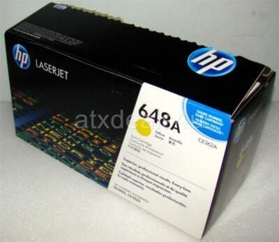 HP CE262A 648A Yellow LaserJet Enterprise CP4025 Toner Cartridge New ...