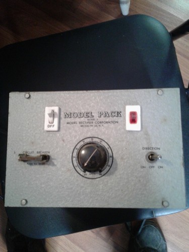 Model Rectifier Corporation Train Transformer Power Pack Vintage | eBay