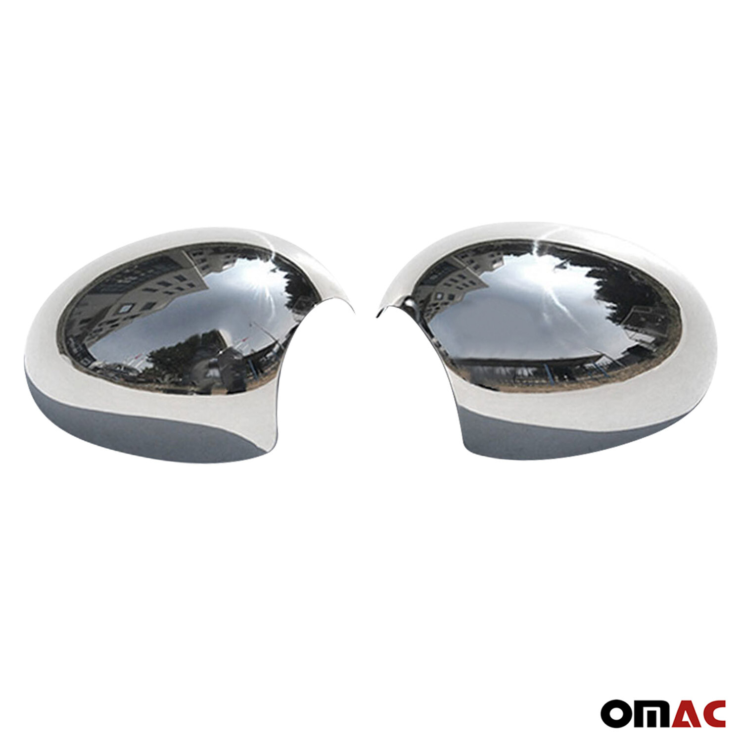 Fits Mini Cooper Clubman R55 2007-14 S.Steel Chrome Side Mirror Cover ...