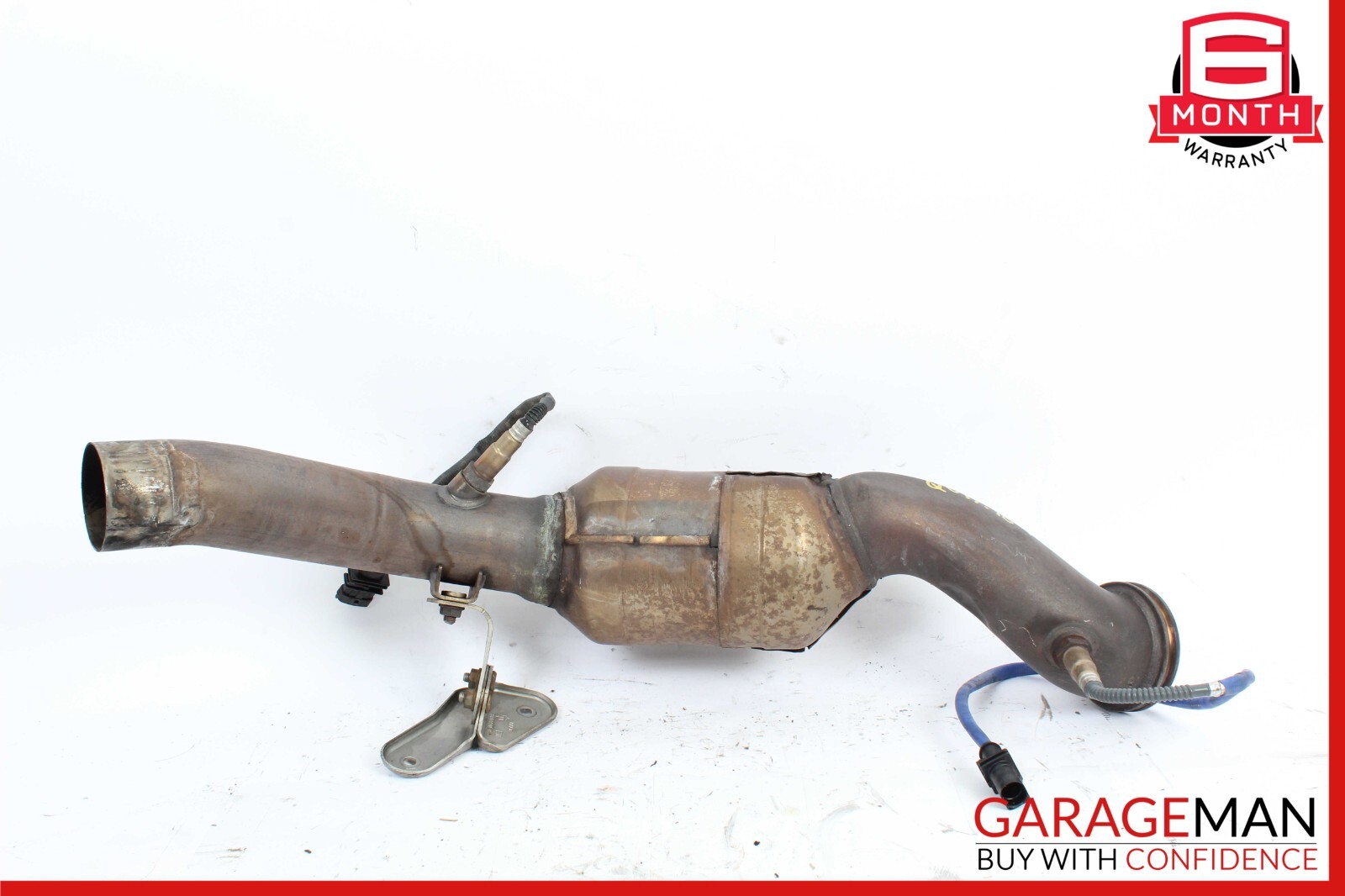 14-21 Maserati Quattroporte Right Side Engine Exhaust Downpipes ...