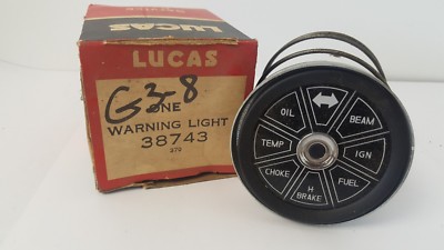 Lucas Warning Light 38743 NOS | eBay