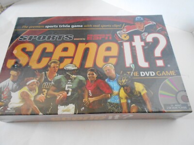 Scene It? Sports Powered by ESPN - The DVD Game - New Factory Sealed ...
