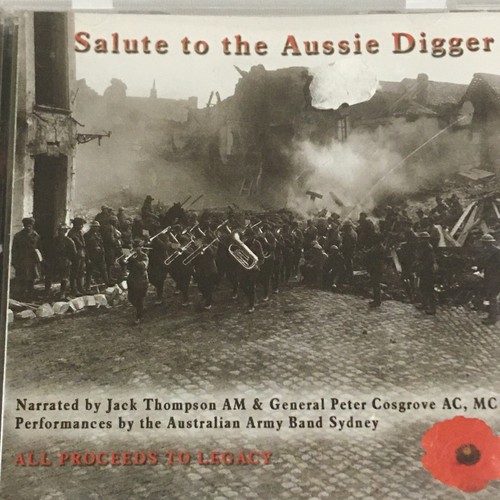 Salute To The Aussie Diggers CD Narrated Jack Thompson Australian Army ...
