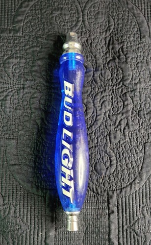 Budweiser Bud Light Beer Tap Handle Blue 12" Tall | eBay
