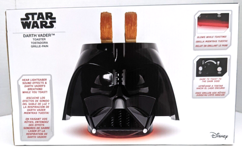 Star Wars Darth Vader Halo Toaster - LIghtsaber Sound Effects - New In ...