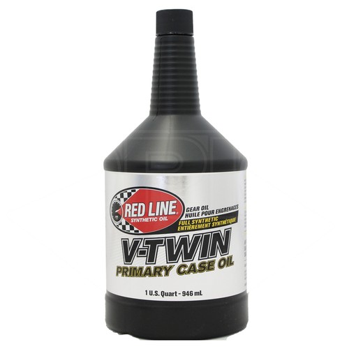 Red Line V-Twin Primary Synthetic Case Oil with Shockproof - 1 US Quart ...