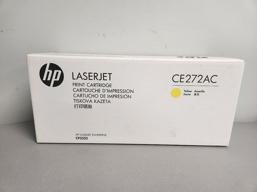 HP 650A CE272AC, Yellow Toner Cartridge LaserJet CP5520, | eBay