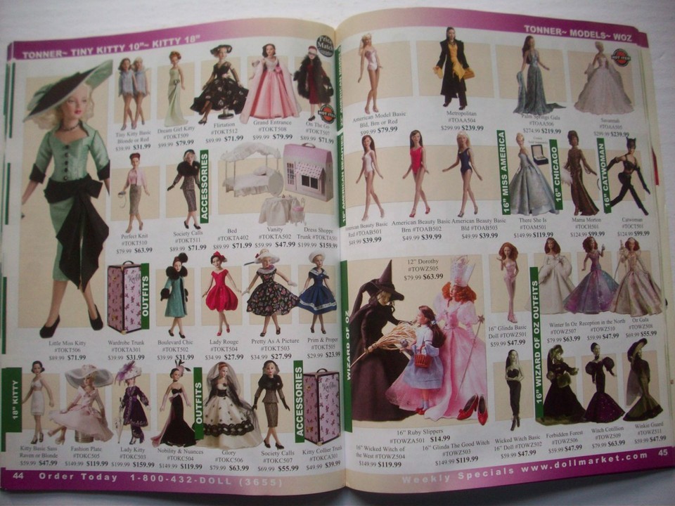 2005 Doll Market Catalog hundreds of dolls shown from major companies ...