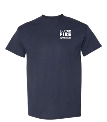 Custom Printed Fire Department T Shirts