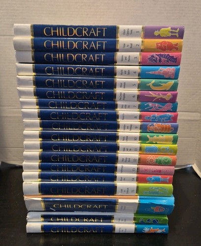 Childcraft Encyclopedia COMPLETE Book Set 1-15 Plus Dictionary, 2 Add ...