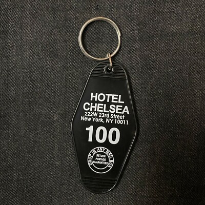Chelsea Hotel - New York City - Motel Key Chain Tag | eBay