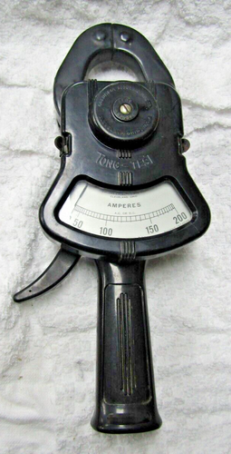👍COLUMBIA ELECTRIC TONG TEST AMMETER AC/DC 200 A RANGE TYPE AX 26329C ...