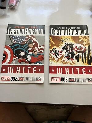 Captain America White #2 #3 Marvel Comics Comic Books | eBay