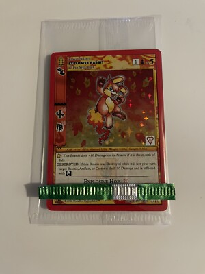 MetaZoo x ReVive Wilderness Explosive Rabbit REDEEMABLE Promo Card | eBay