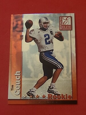 1999 Tim Couch ROOKIE RC Donruss Elite #170 | eBay