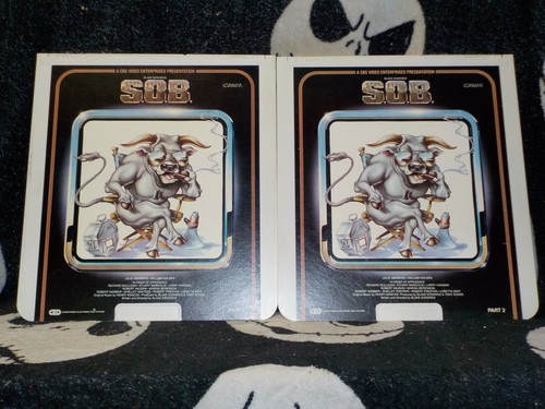 S.O.B. RCA Selectavision VideoDisc CED Blake Edwards | eBay