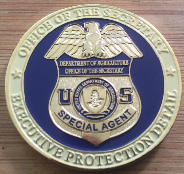 USDA - Executive Protection Detail Office of the Secretary 1.75in ...