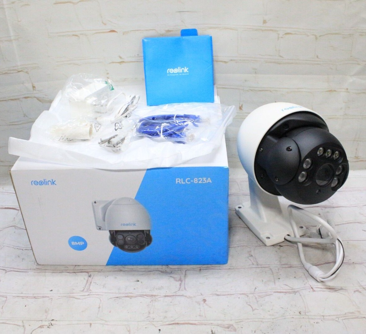 Reolink Smart 4K UHD PoE Security IP Camera PTZ Auto Tracking AI RLC ...