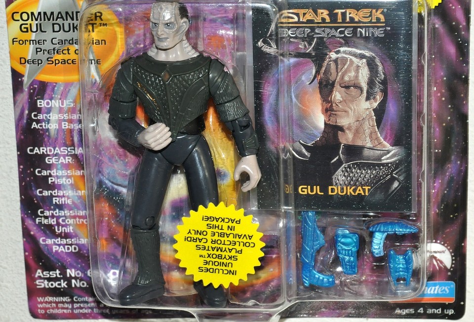 Star Trek Deep Space Nine CMDR Gul Dukat figure MOC VHTF 1993 #6207 DS9 ...