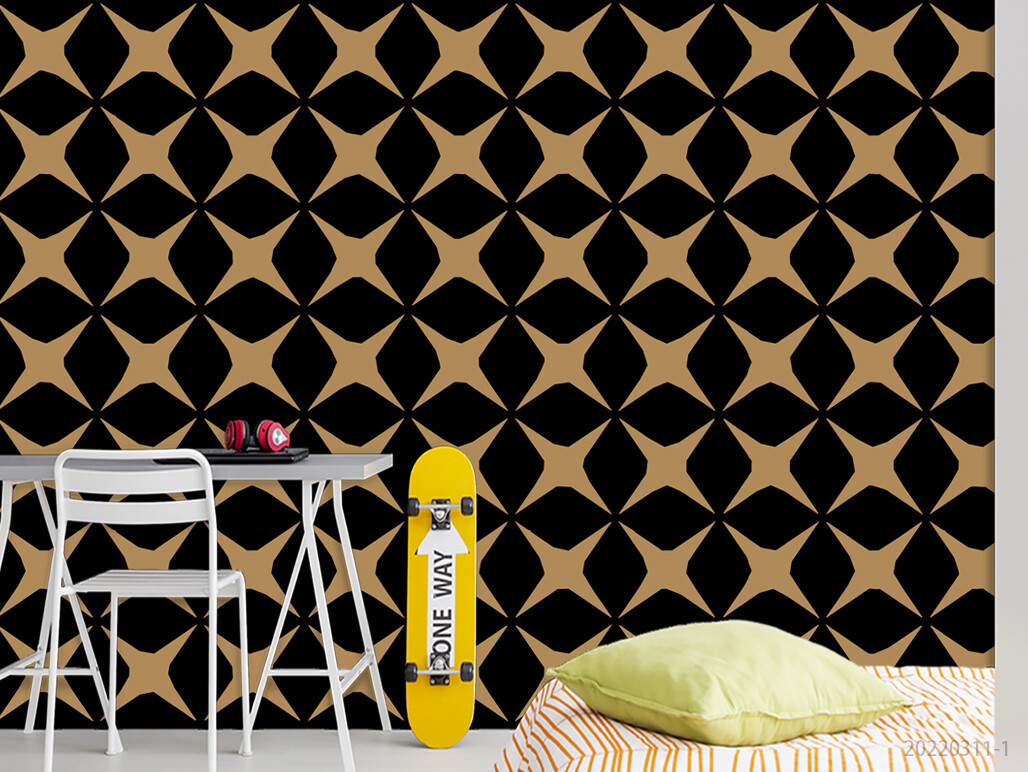 3D Geometric Seamless Wallpaper Wall Mural Removable Self-adhesive 2 | eBay
