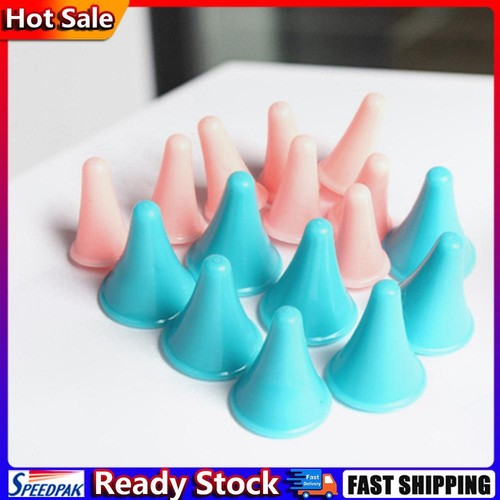 16pcs Needles Point Cap Knitting Craft Sweater Pin Rubber Cap Sewing ...