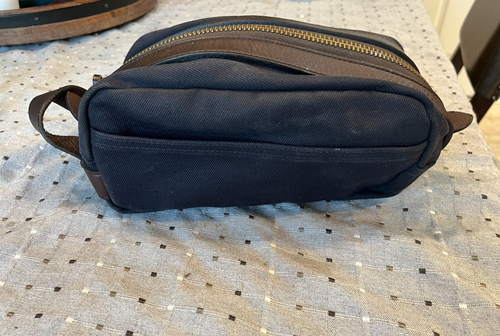 Filson Rugged Twill Travel Kit - Navy - Made In USA - Dopp Kit Toiletry ...