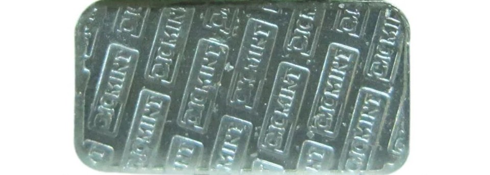 1 OZ CREDIT SUISSE GOLD COVERED BAR AND .999 1 GRAM TITANIUM & 10 CENT ...