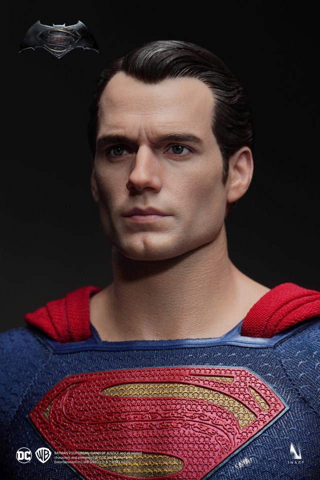 INART Ag007 1/6 Dawn of Justice Superman Henry Cavill 12" Collectible ...