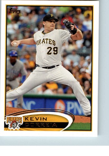 2012 Topps #74 Kevin Correia NM-MT Pirates | eBay
