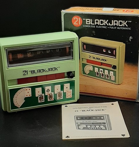 Vintage 21 Black-Jack 1972 Handheld Waco Game Battery Operated | eBay