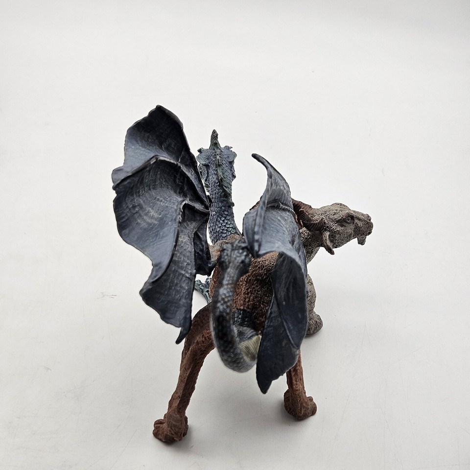 2008 Safari LTD Chimera 3-Headed Monster Figurine Toy Dragon Goat Lion ...